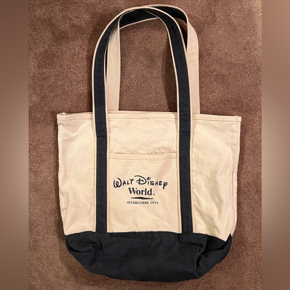 Disney | Bags | Vintage Walt Disney World Tote | Poshmark